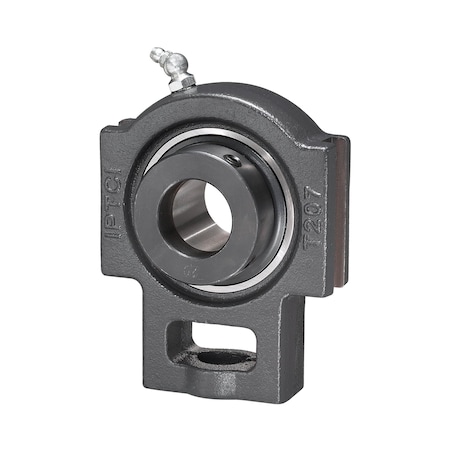 Iptci Take Up Ball Bearing Mounted Unit, 1.25 in Bore, Eccentric Collar Locking NAT207-20 | Zoro